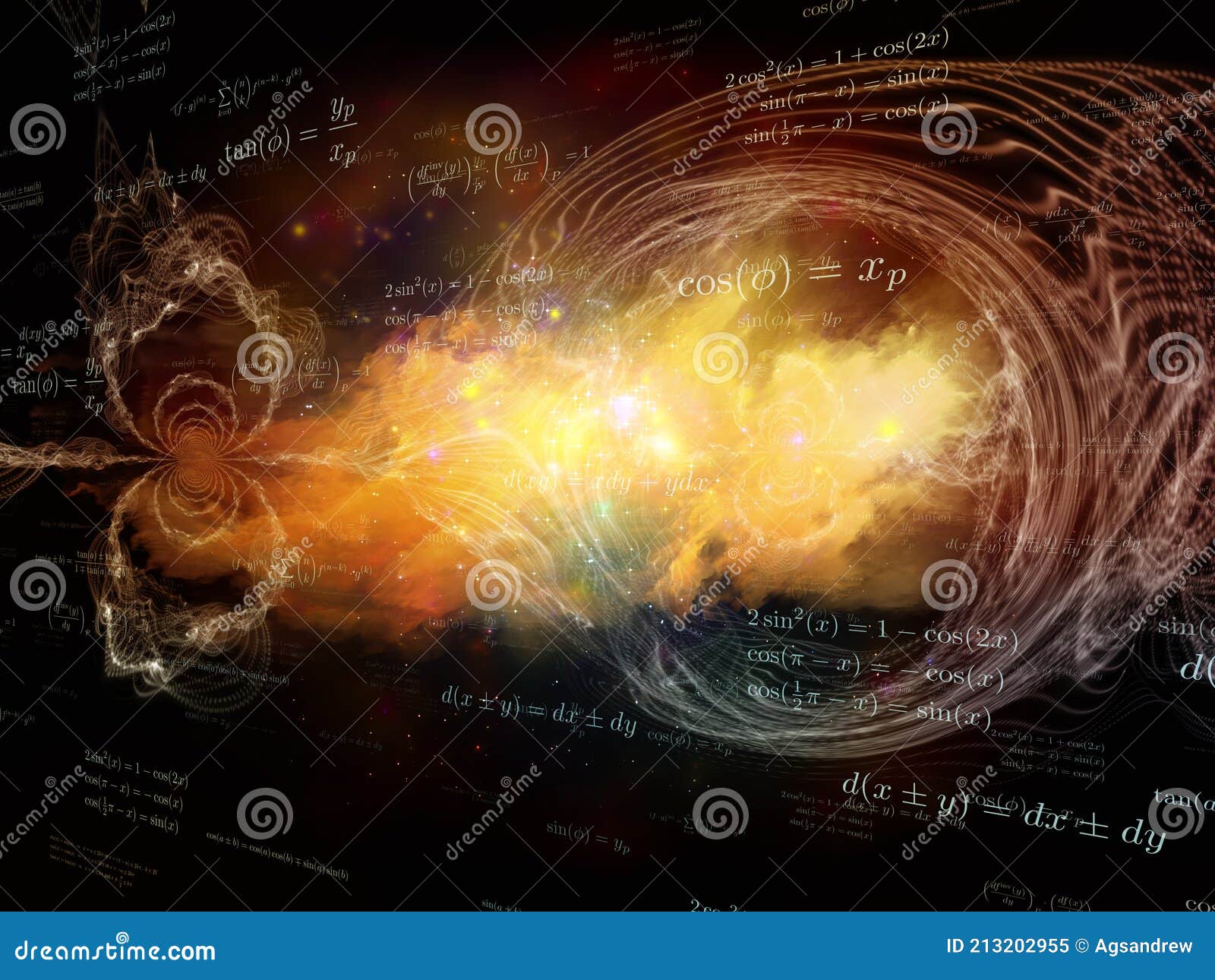 Formula Space stock illustration. Illustration of technology - 213202955