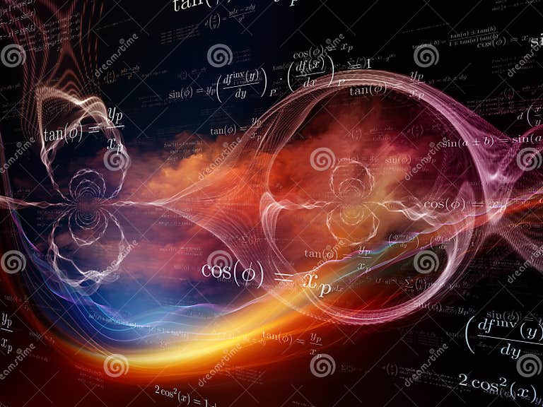 Formula Space stock illustration. Illustration of logic - 224660359