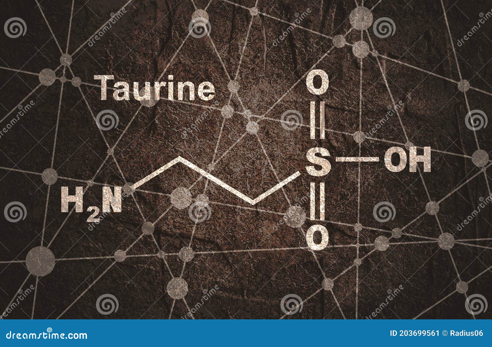 Formula Of Taurine. Royalty-Free Cartoon | CartoonDealer.com #204543743