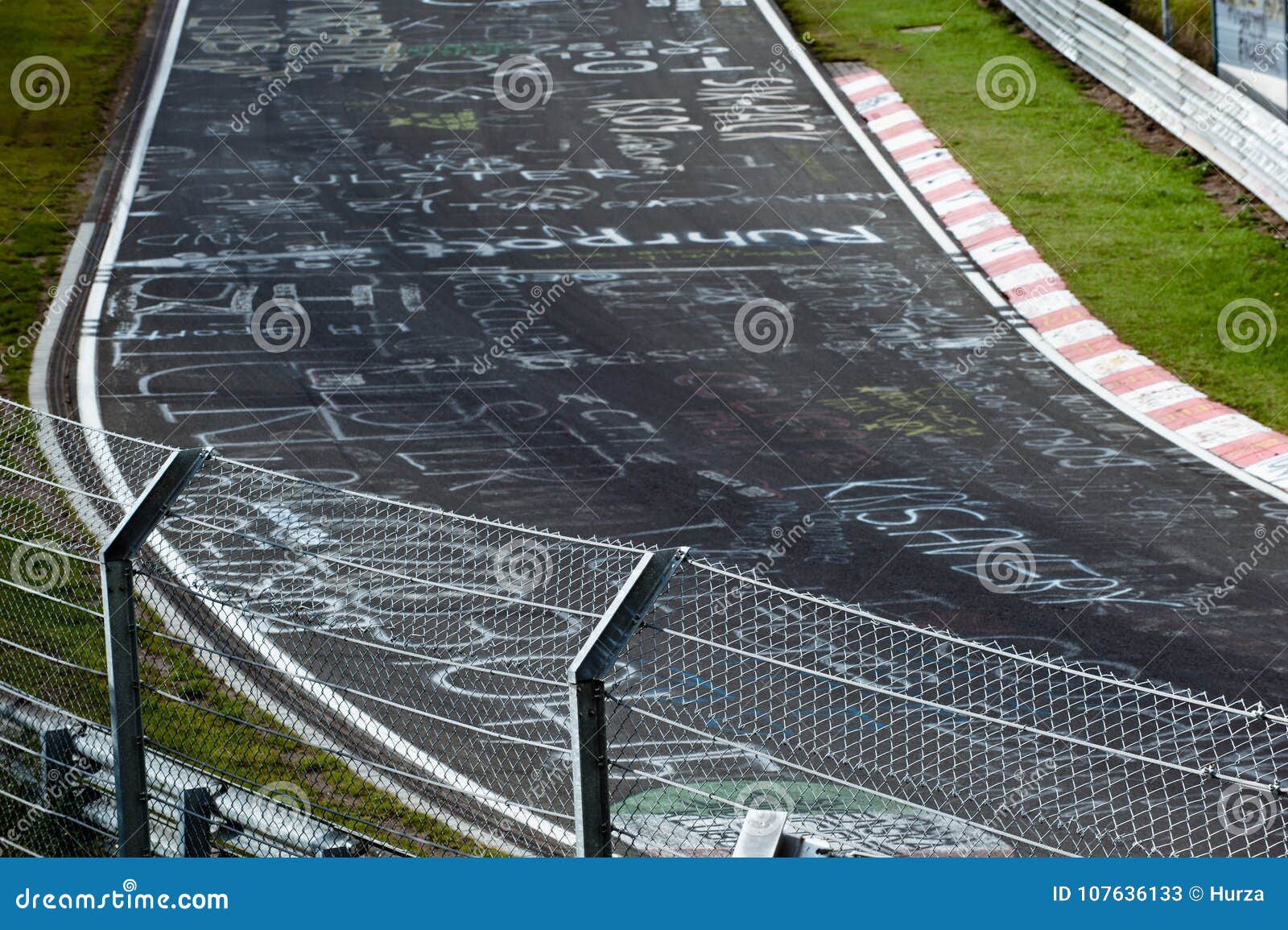 Racetrack stock image. Image of competition, tarmac - 107636133