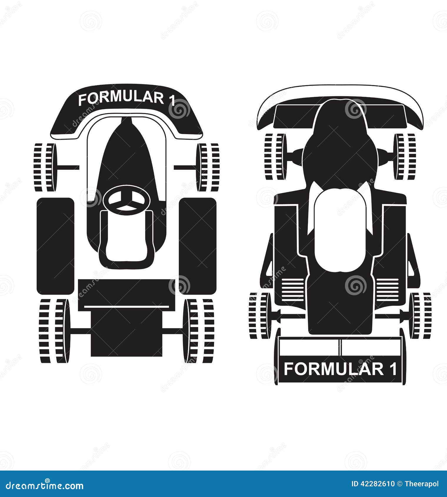 Formular 1 stock illustration. Illustration of bolide - 42282610