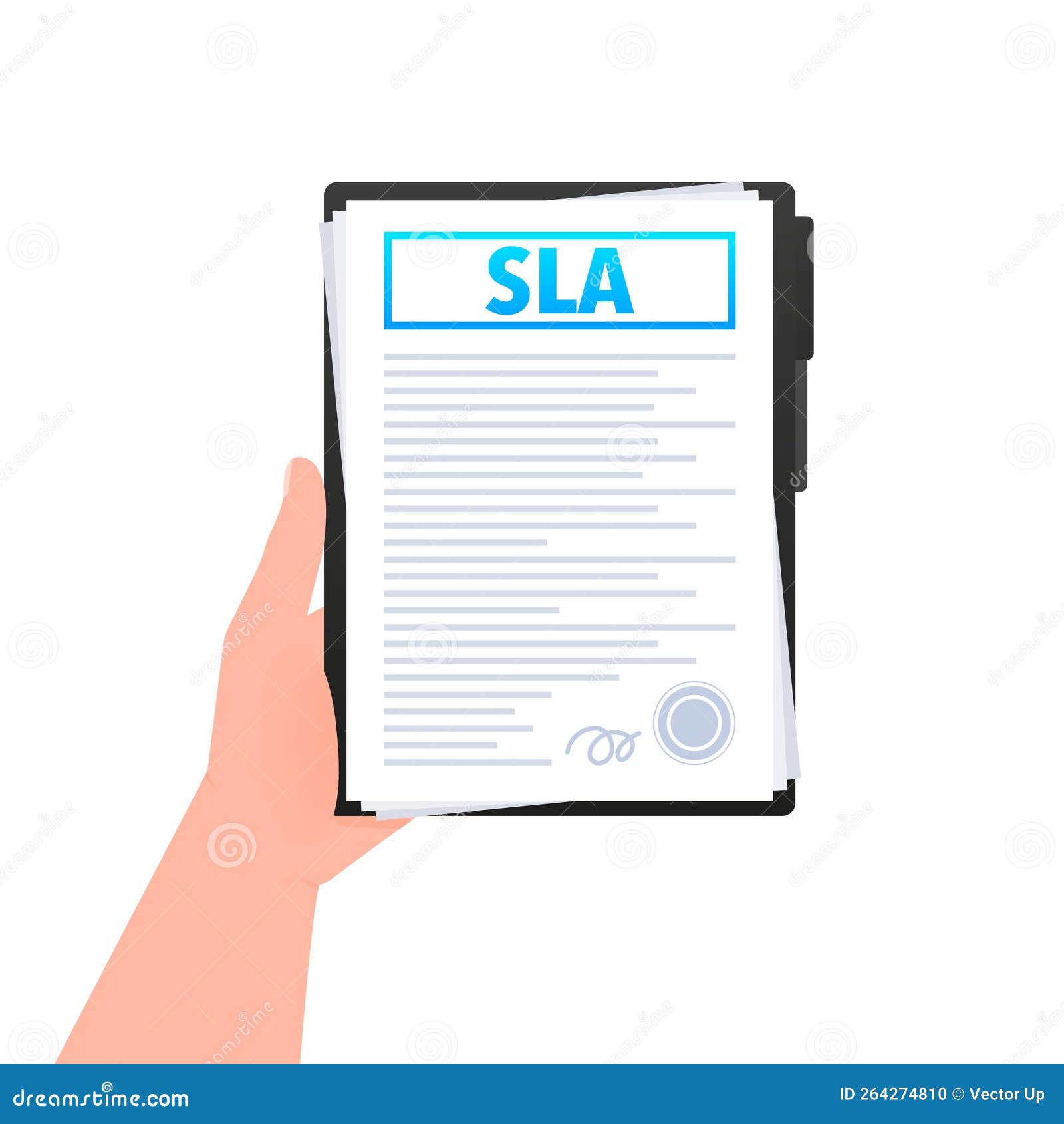 Formulario De Contrato De Contrato De Contrato De Nivel De Servicio De ...