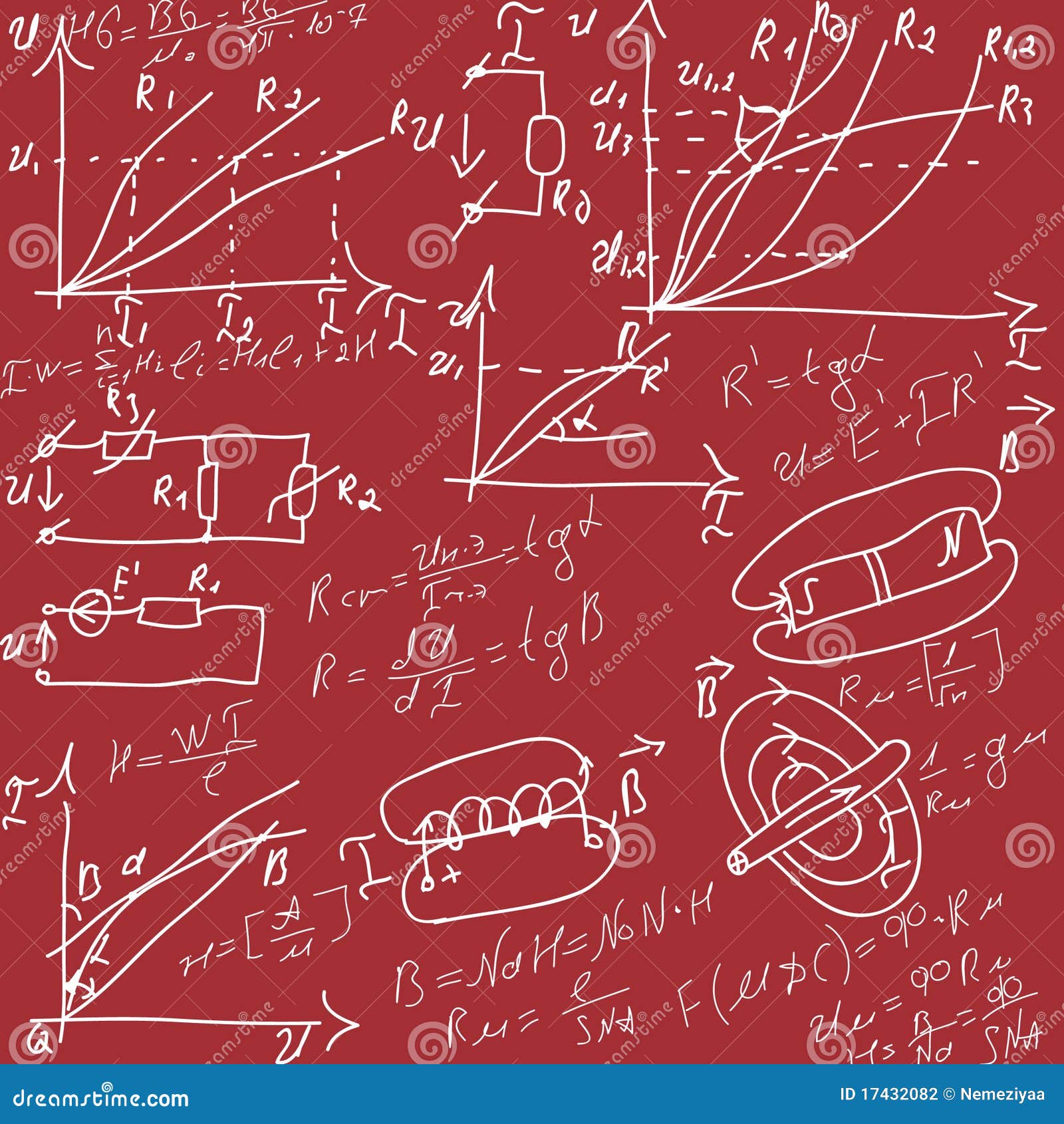 Formulas Picture. Image: 17432082