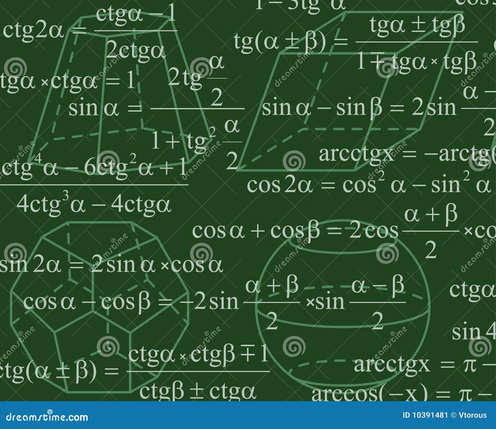 Formulas background stock vector. Illustration of calculus - 10391481