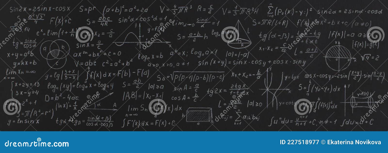 Formulas and Calculations from Mathematics and Geometry on School ...