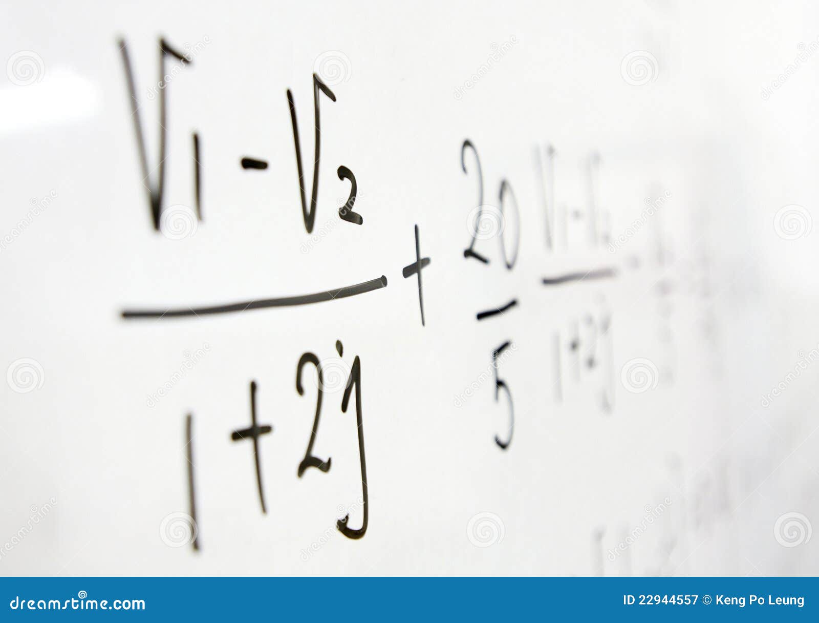 Formulas on a whiteboard stock image. Image of education - 22944557