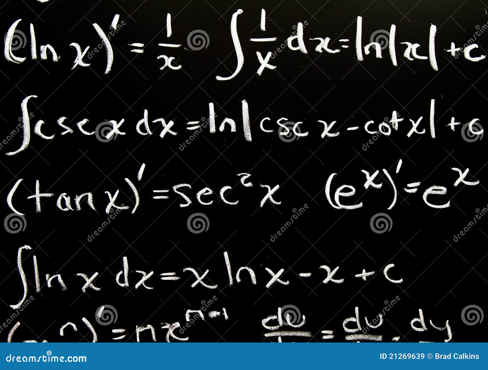 Formules de maths image stock. Image du science, formules - 21269639