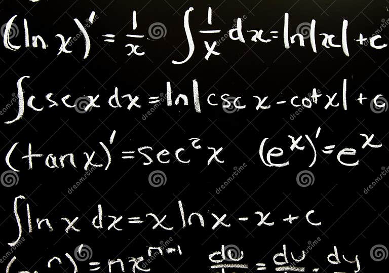 Formules de maths image stock. Image du science, formules - 21269639