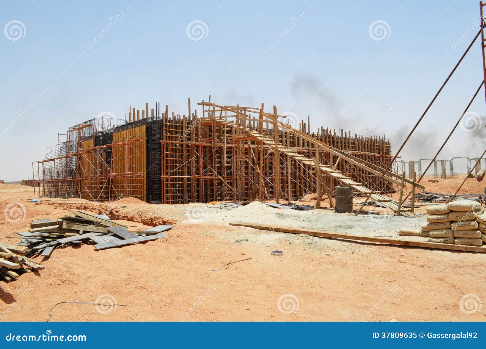 Formwork stock image. Image of construction, reinforcement - 37809635