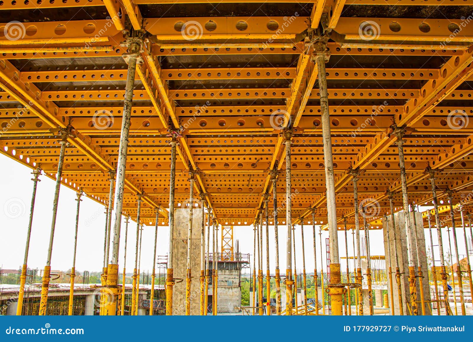 Concrete Building Construction Process