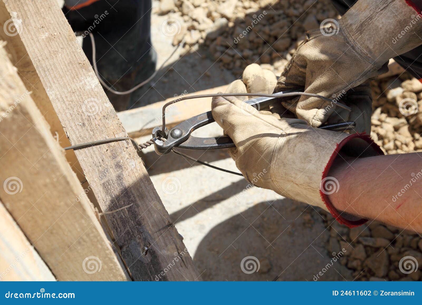 Formwork making stock photo. Image of carpentry, cutting - 24611602