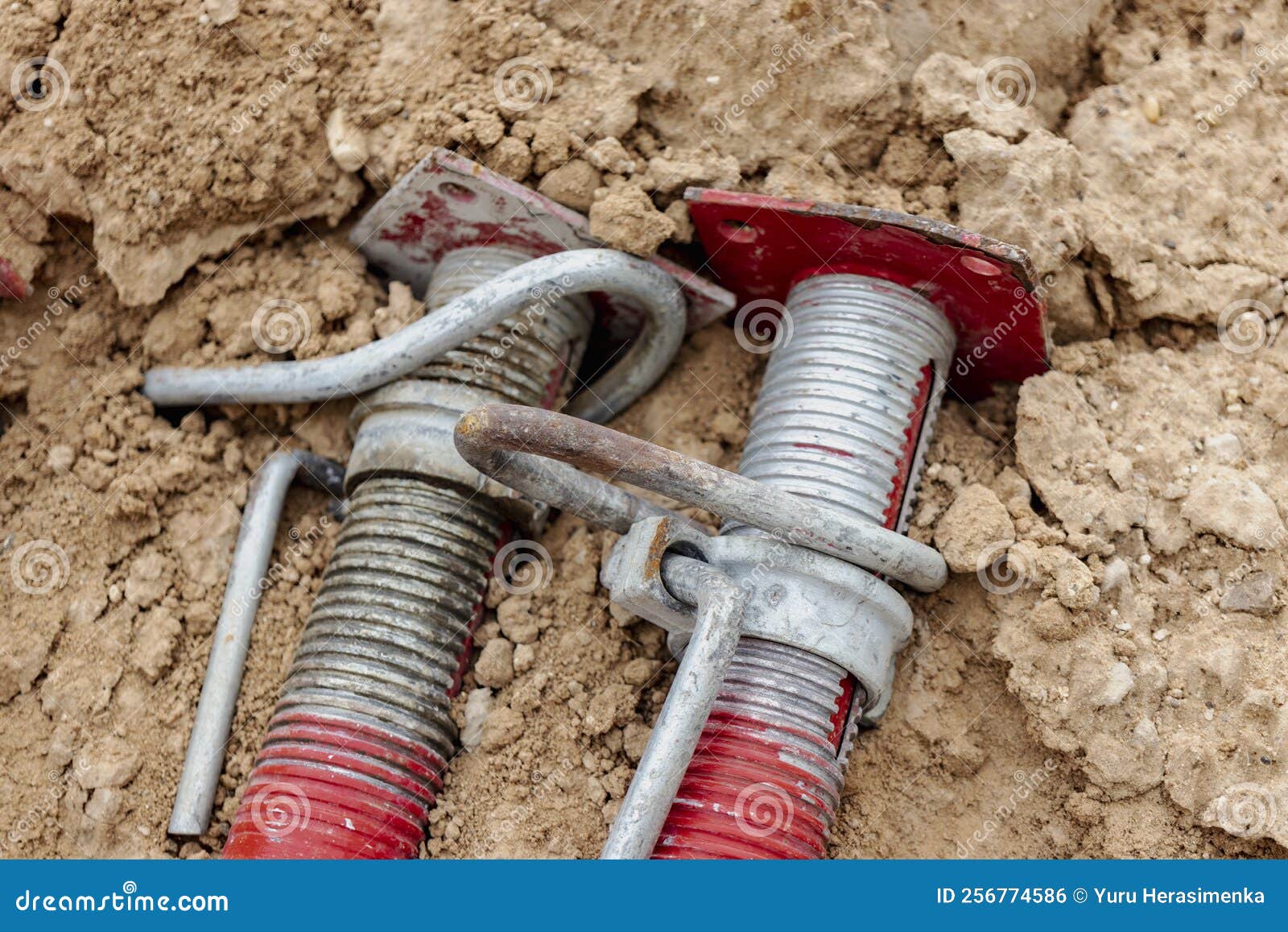 Formwork for Pouring the Second Floor of a Monolithic Building ...