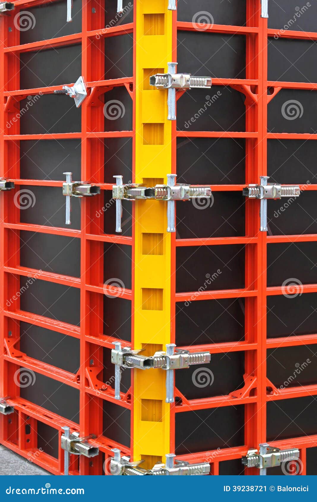 Formwork scaffolding stock image. Image of support, temporary - 39238721