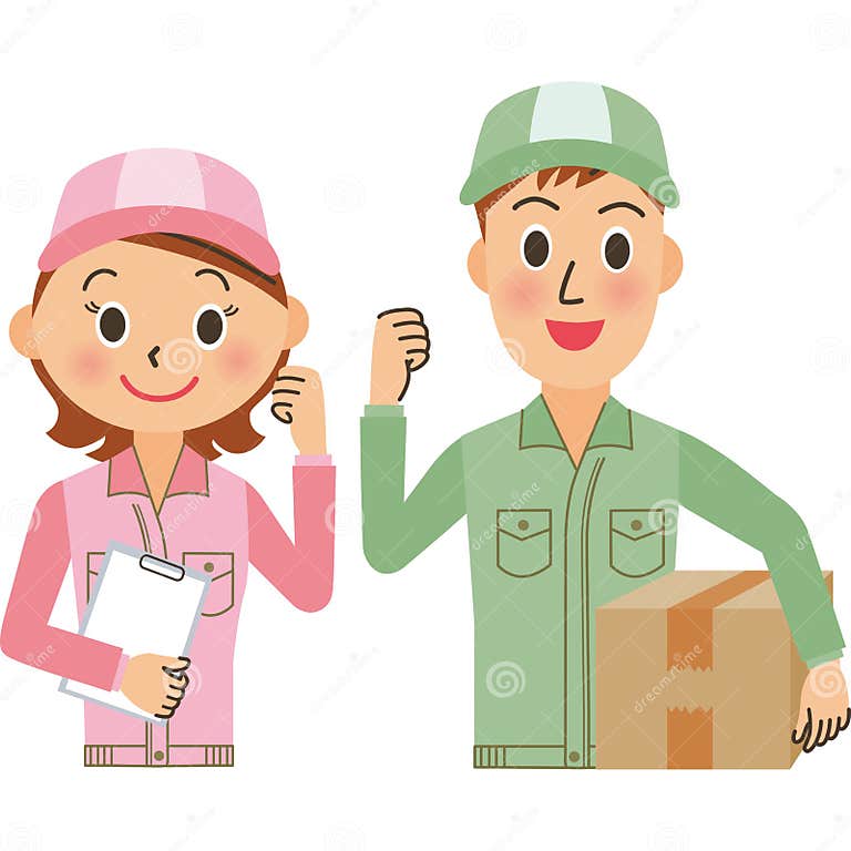 Fornecedor movente ilustração do vetor. Ilustração de casa - 88467999