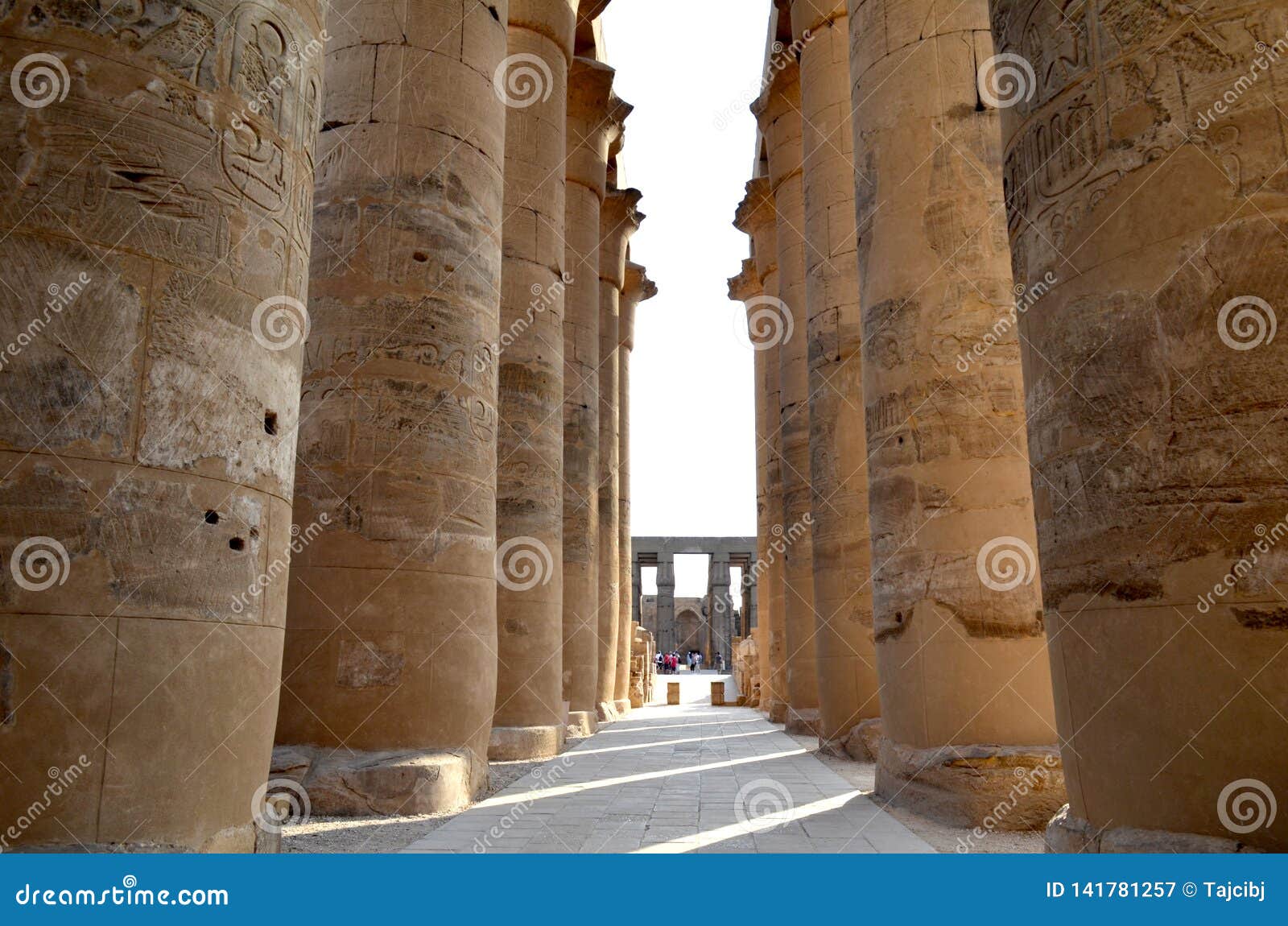 Forntida Arkitektur Av Egypten Fotografering för Bildbyråer - Bild av ...