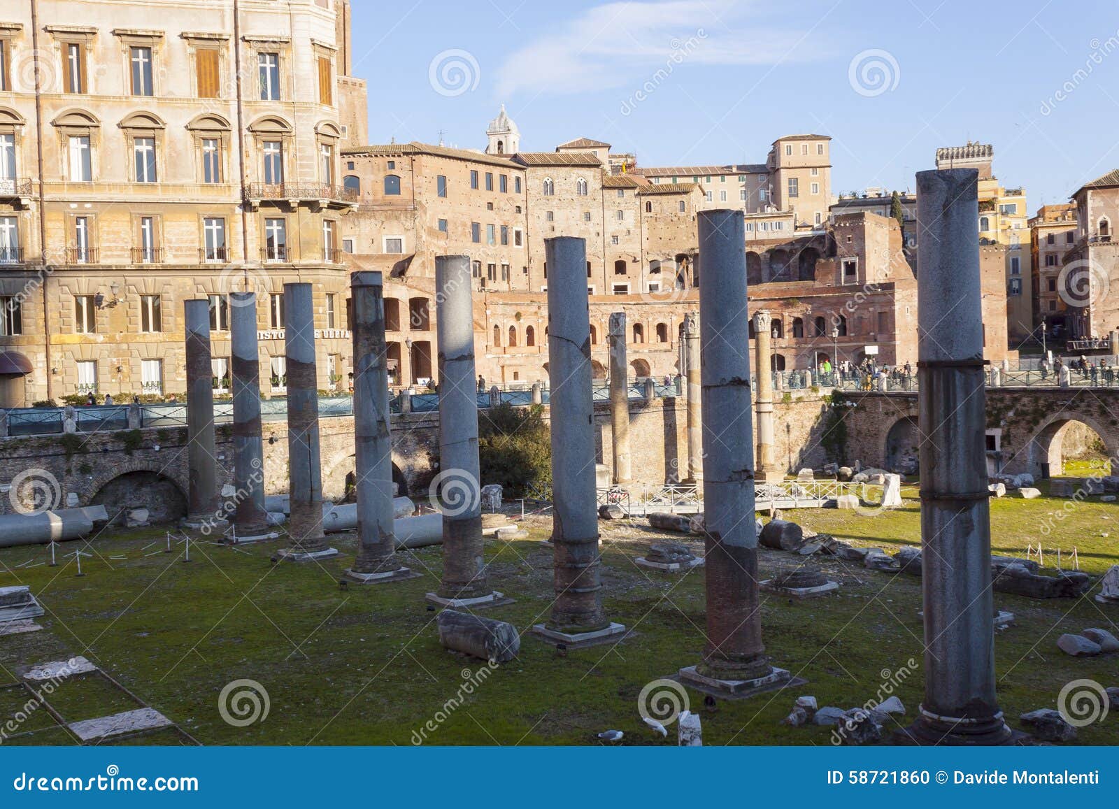 Foros imperiales - Roma foto de archivo. Imagen de europa - 58721860