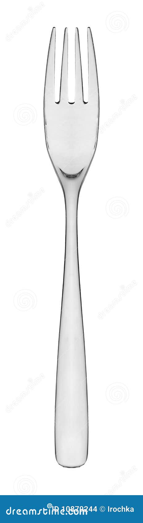 Forquilha Isolada No Branco Foto de Stock - Imagem de tabela, cutelaria ...