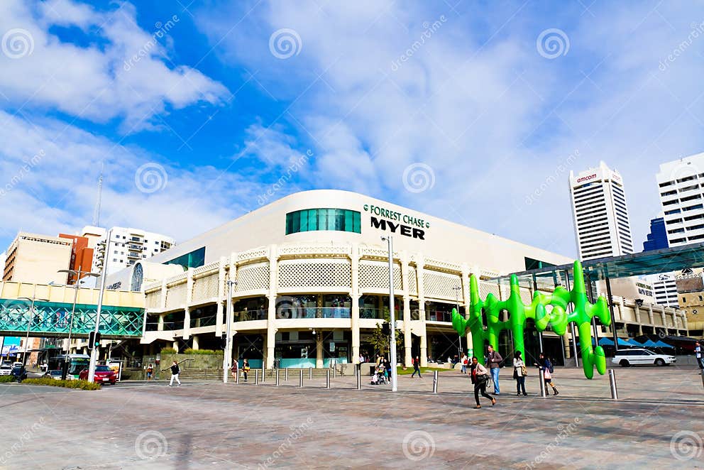 Forrest Chase Shopping-Mall, Perth Redaktionelles Stockfotografie ...