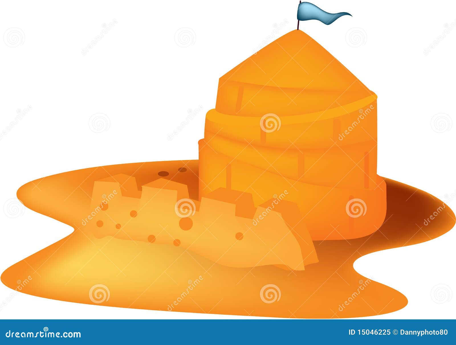 Fort stock vector. Illustration of base, object, sketch - 15046225