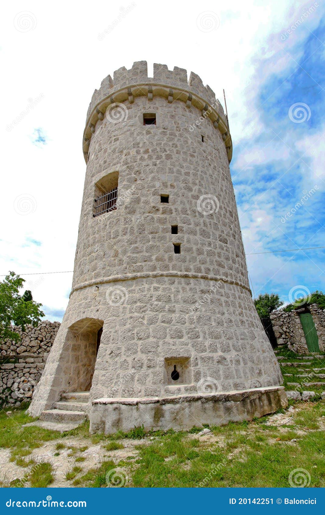 Fort stock image. Image of exterior, cres, castle, fortification - 20142251