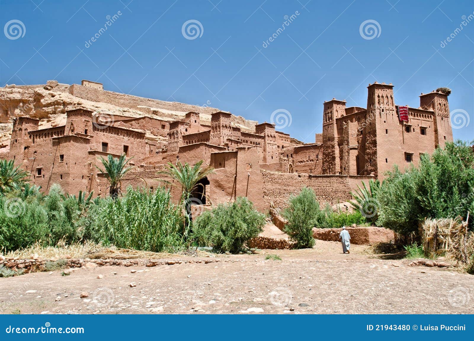 The Fort of Ait Benhaddou, Morocco Stock Photo - Image of houses ...