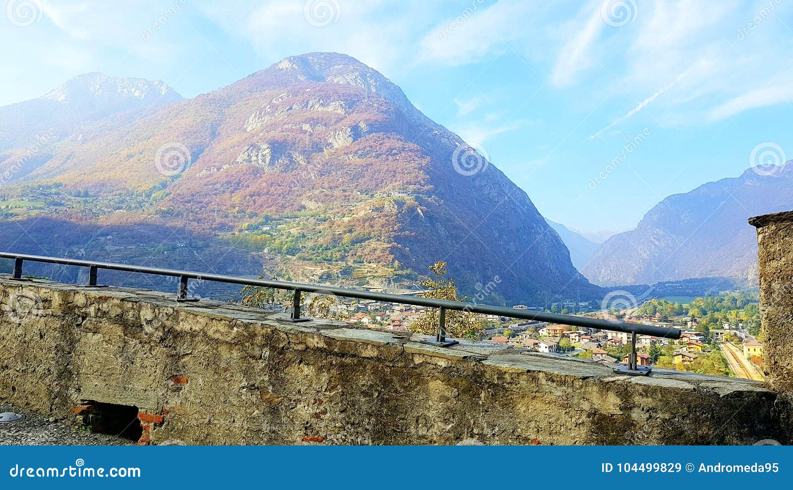 Fort of bard stock image. Image of italy, bard, fort - 104499829