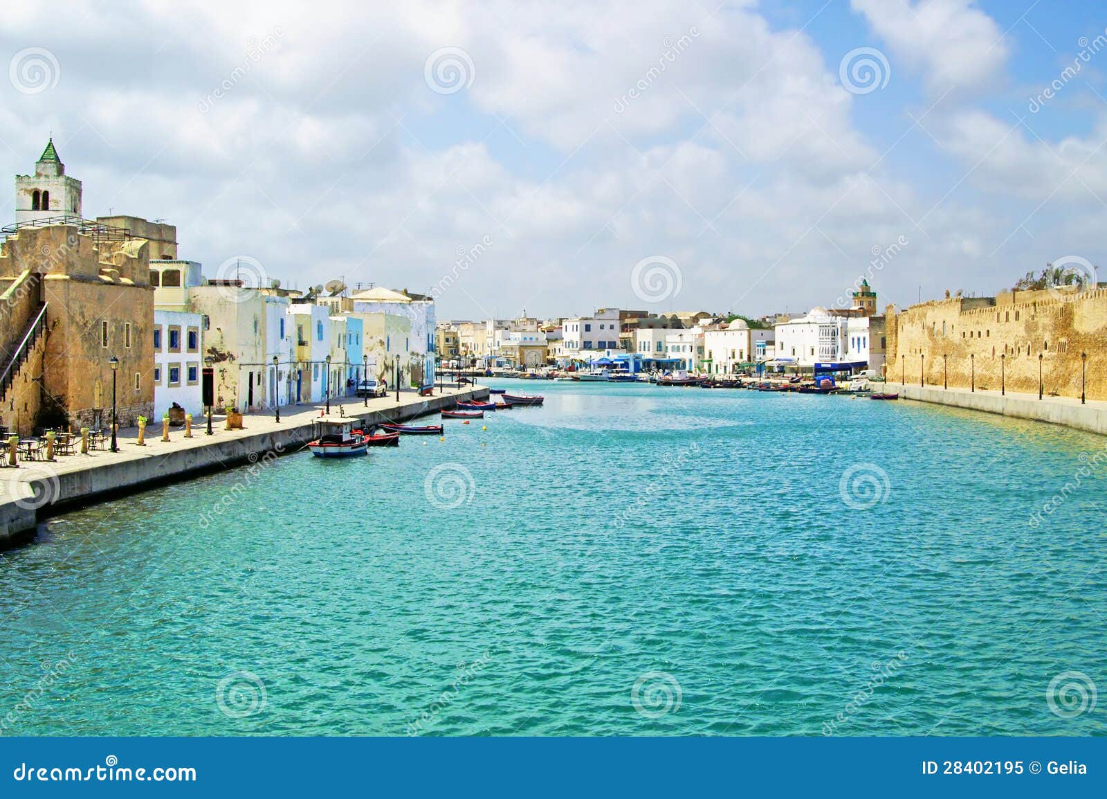 Fort of Bizerte, Tunisia stock image. Image of capitol - 28402195