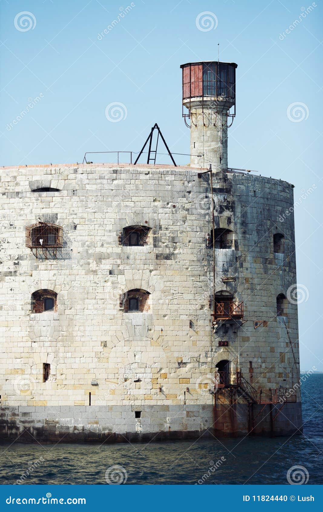 Fort Boyard stock photo. Image of military, tourism, architecture ...