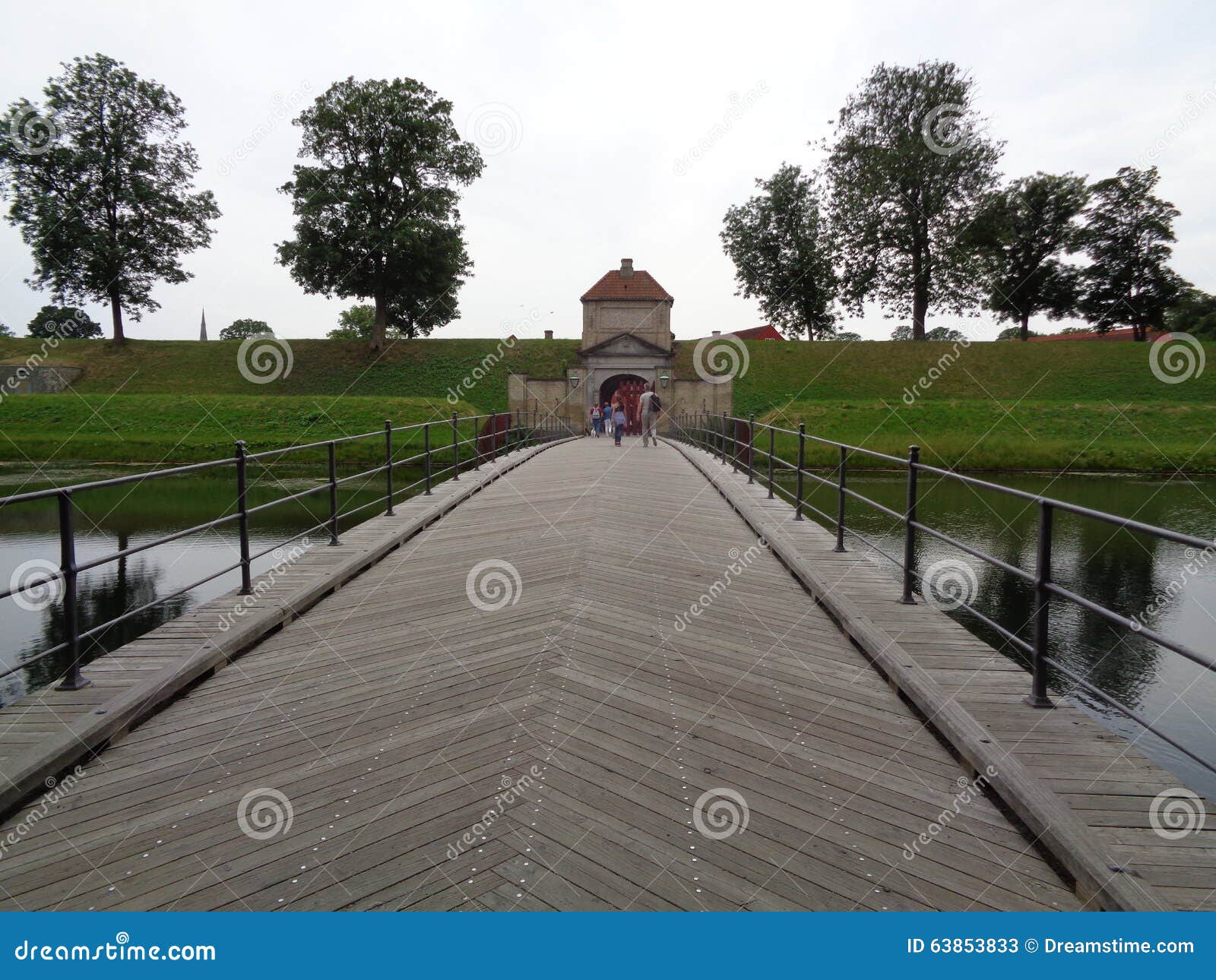 Fort Bridge stock image. Image of exterior, located, entrance - 63853833