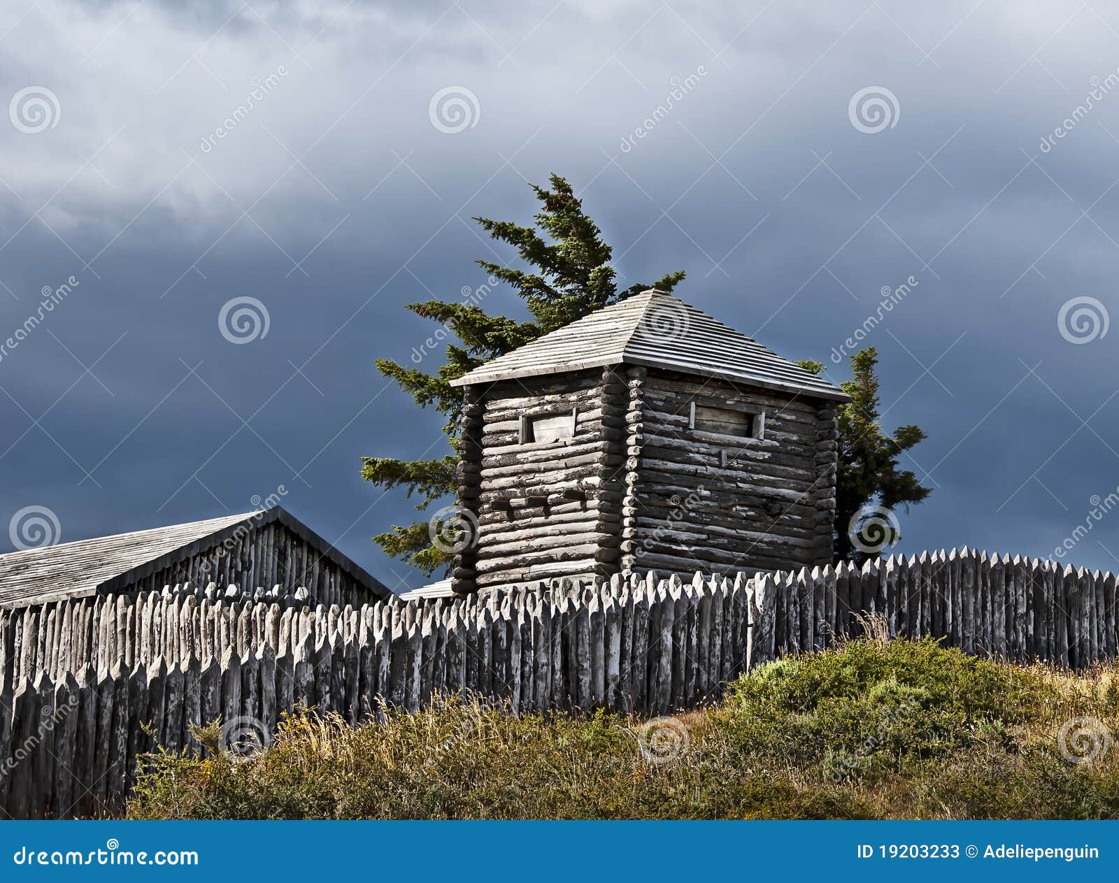 Fort Bulnes, Chili image stock. Image du repère, fort - 19203233