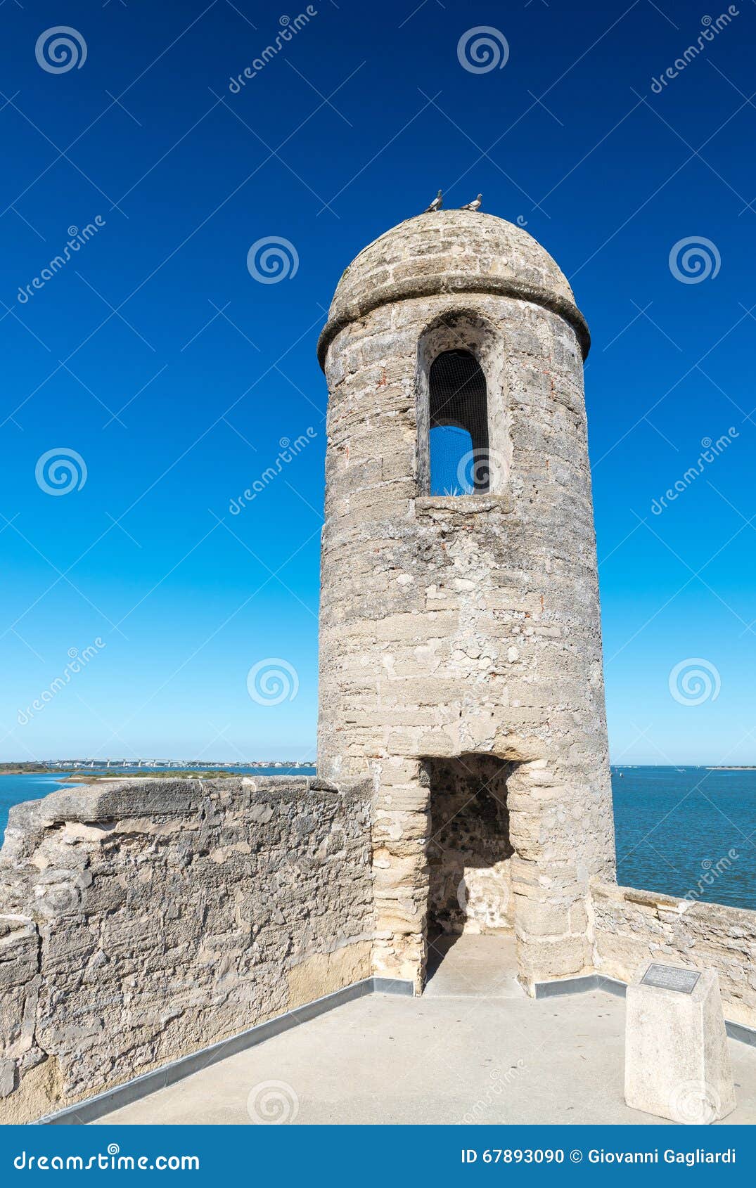 Fort Castillo De San Marcos , St. Augustine, Florida, US Stock Photo ...