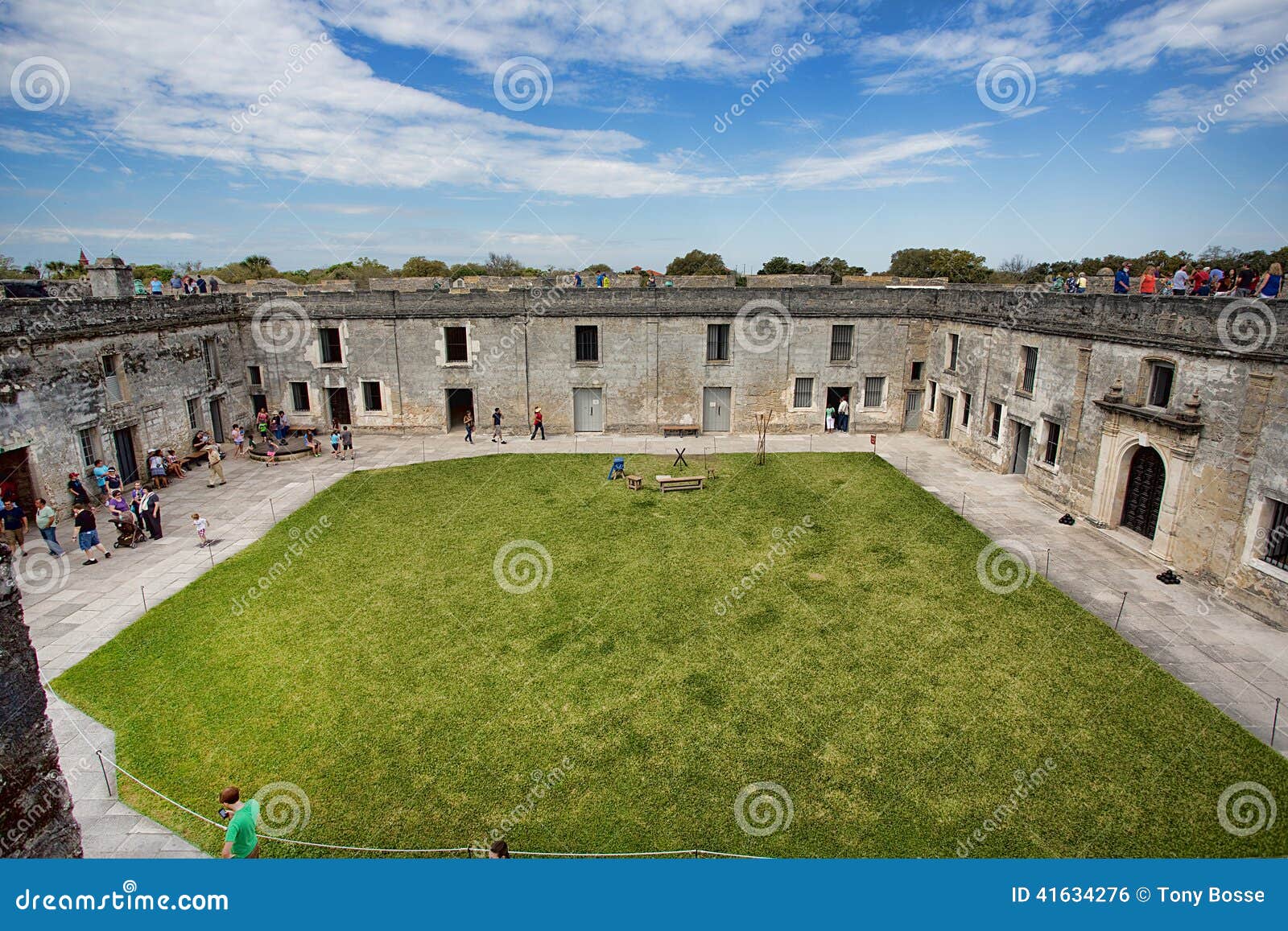 Fort Castillo, St. Augustine, Florida Editorial Photo - Image of ...