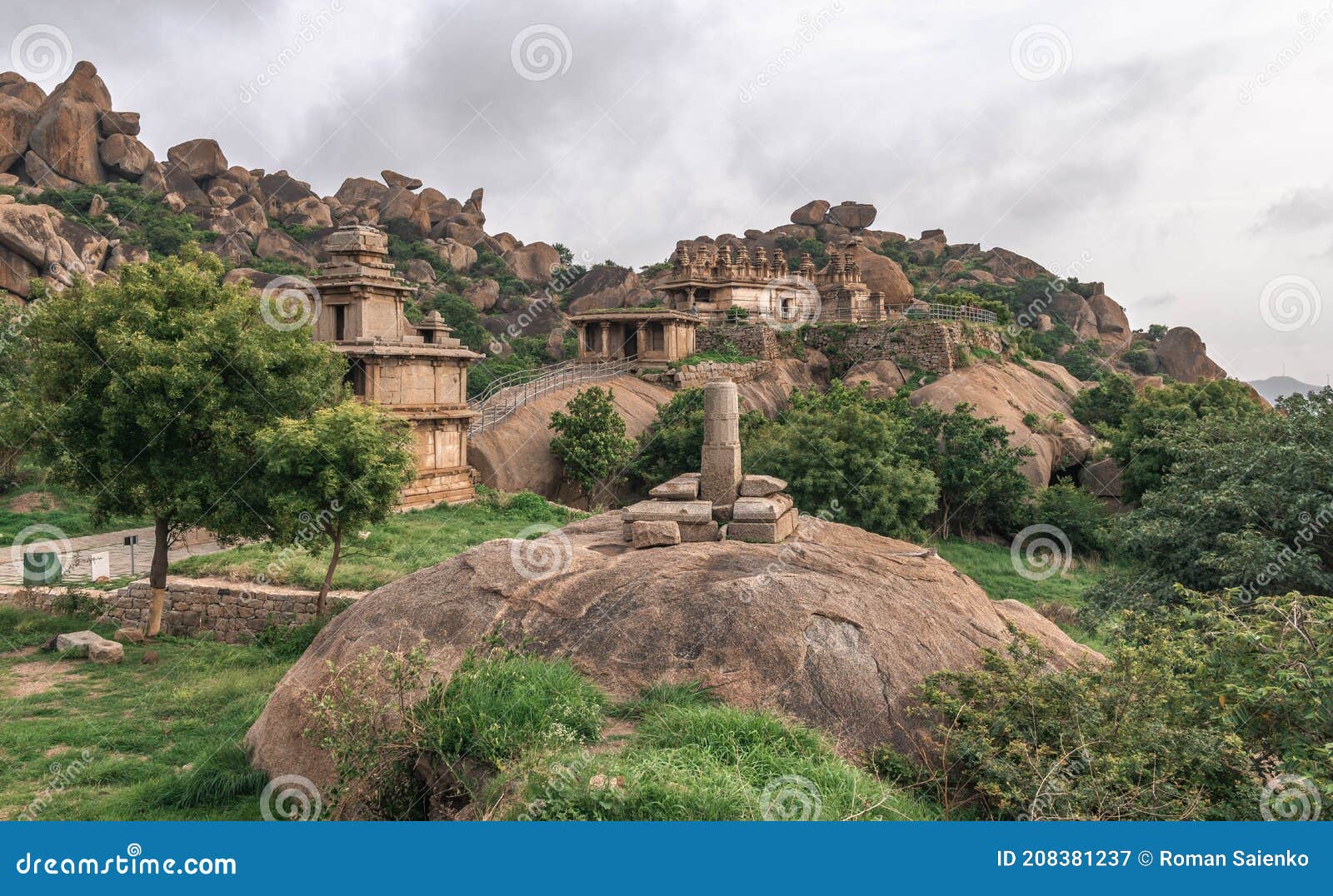 Forgotten Chitradurga Fort Located On Several Hills. Karnataka, India ...