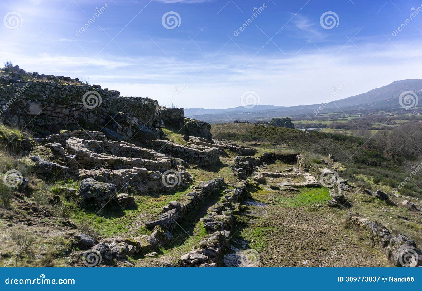 Hill Fort of a Saceda (3rd Century BC-1st Century AD). Cualedro ...