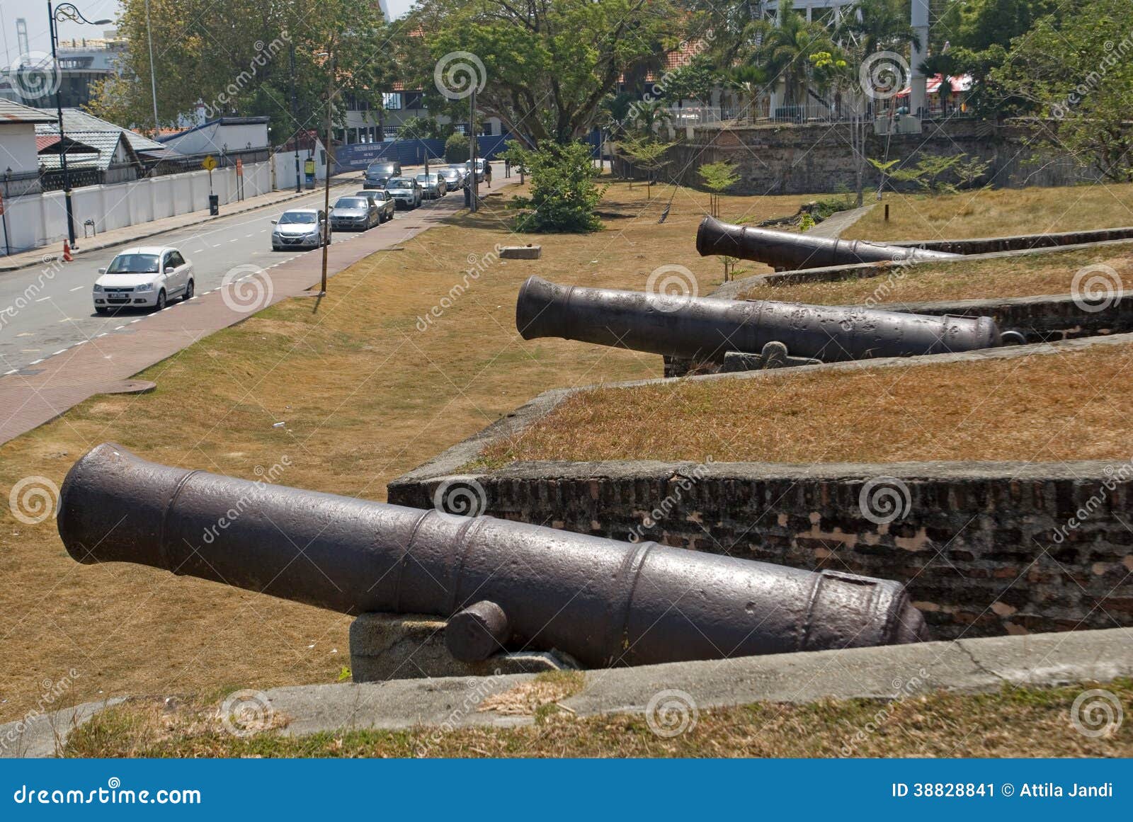 Fort Cornwallis, Georgetown, Penang, Malaysia Editorial Photo - Image ...