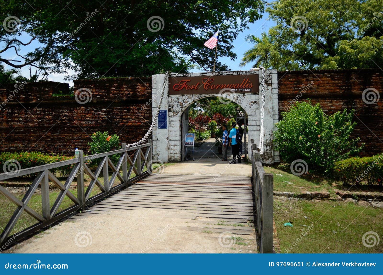 Fort Cornwallis editorial photo. Image of fortress, dungeon - 97696651