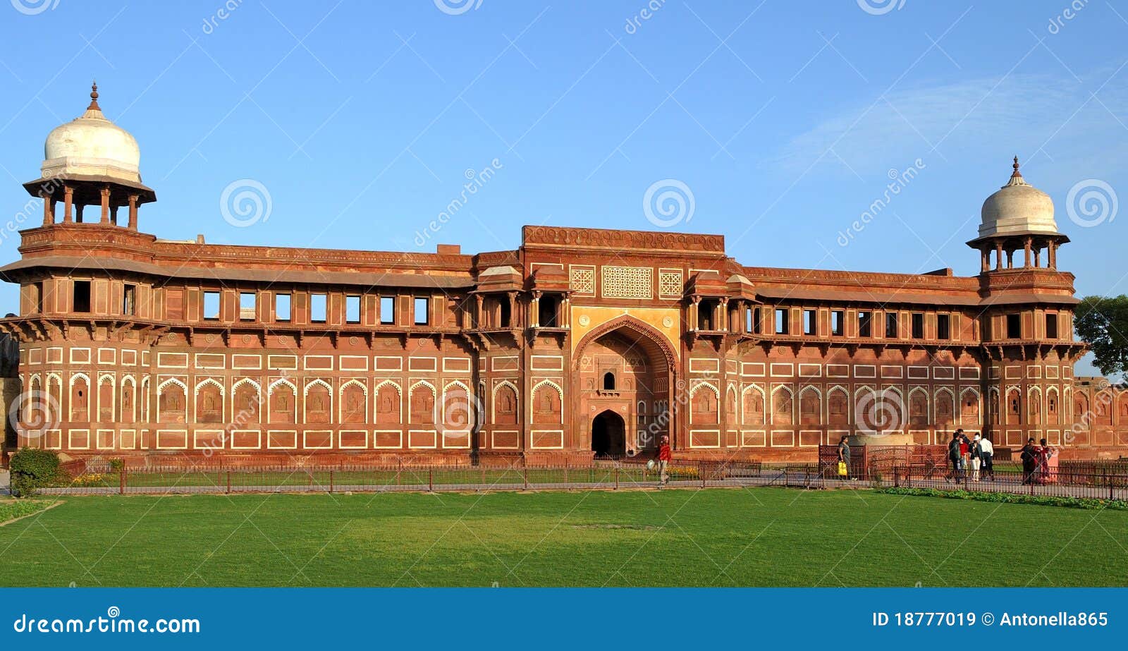 Fort d'Agra image stock éditorial. Image du asie, agra - 18777019