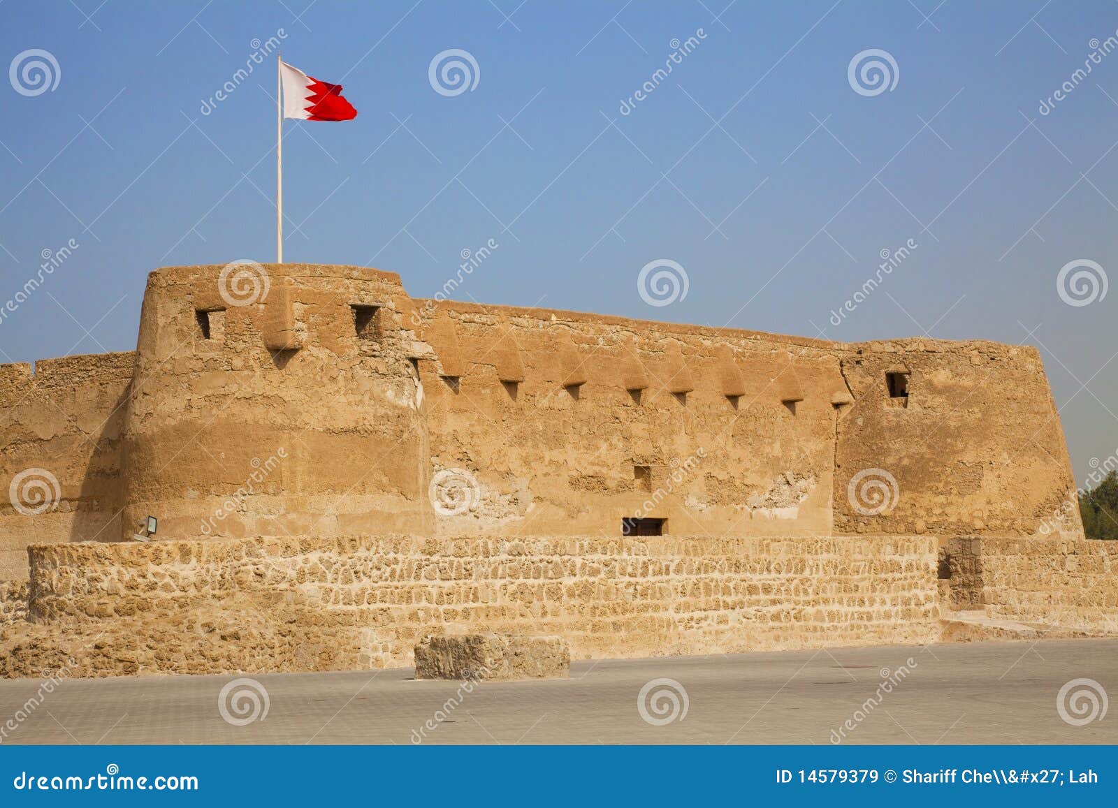 Fort D'Arad, Manama, Bahrain Image stock - Image du moyen, ruines: 14579379