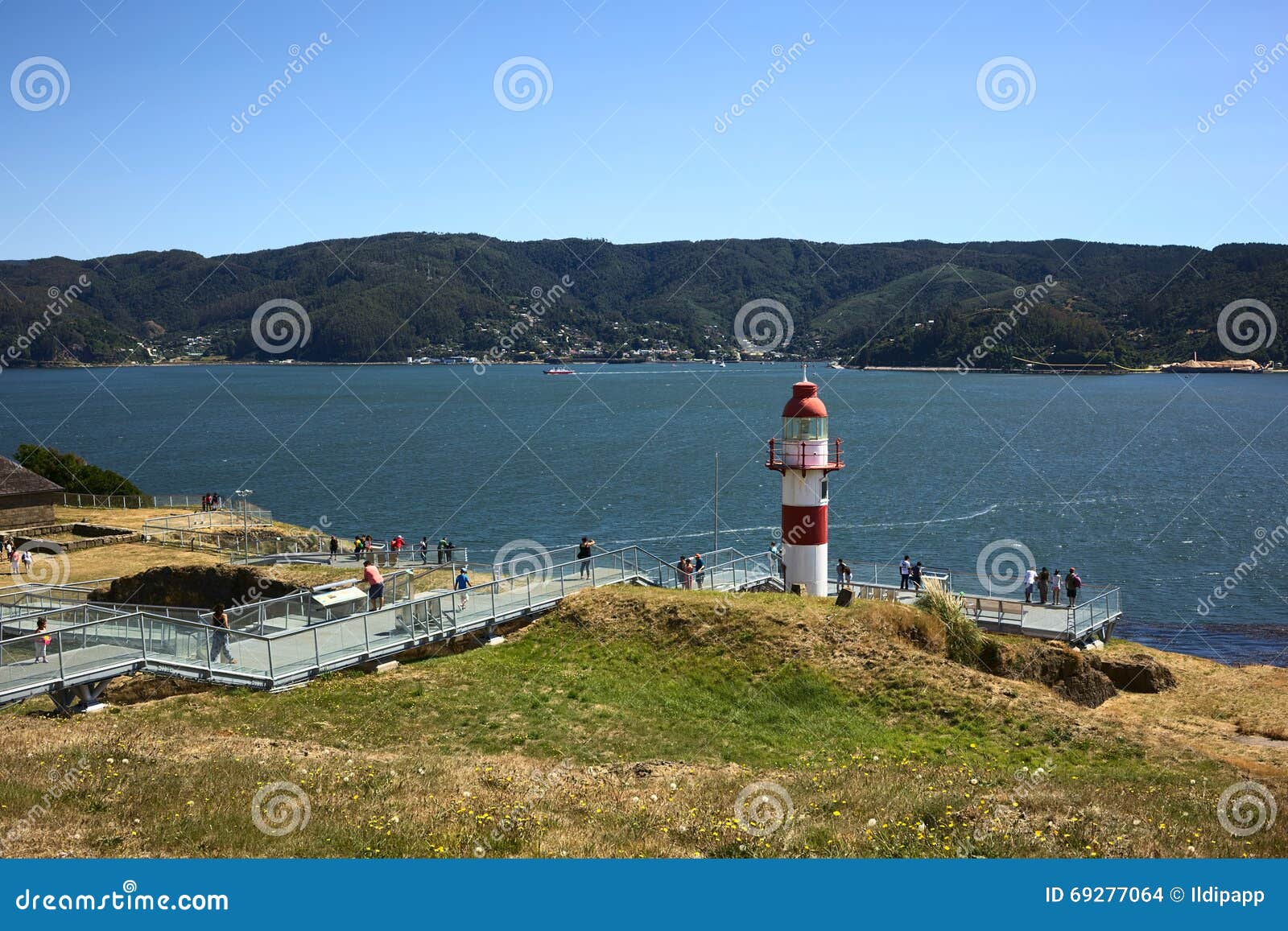 Fort de Niebla, Chili image stock éditorial. Image du remparts - 69277064