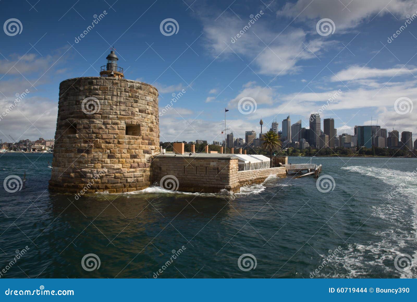 Fort Denison stock photo. Image of point, centre, public - 60719444