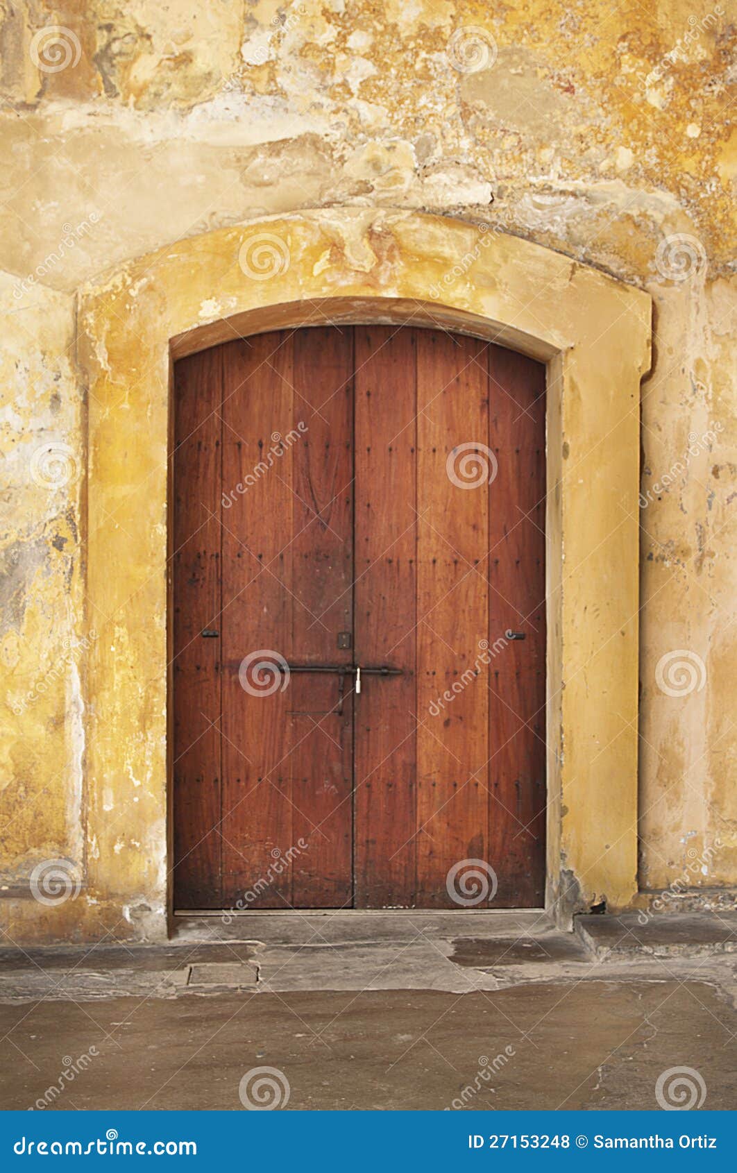 Fort Door stock photo. Image of landscape, location, wall - 27153248