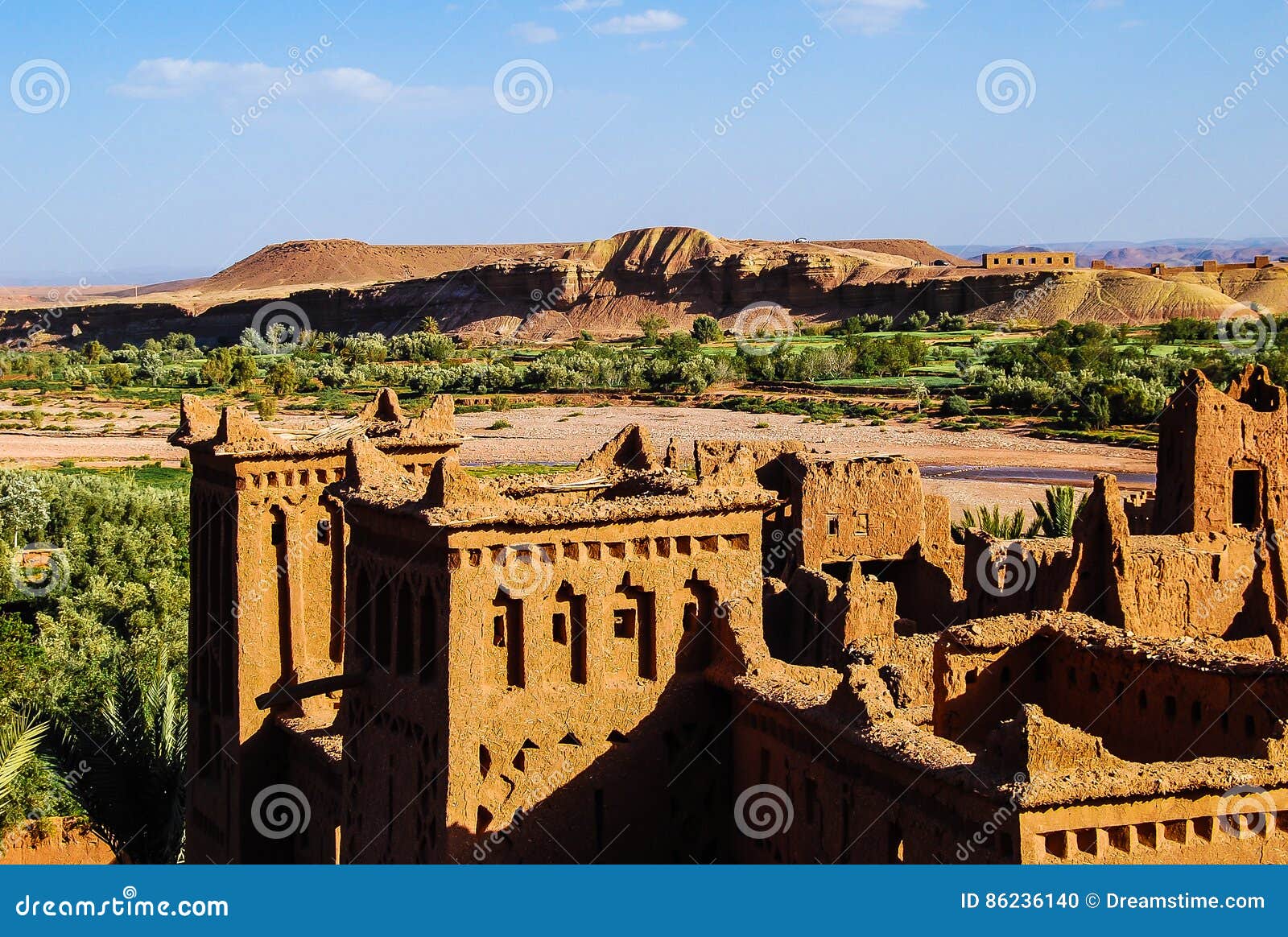 Fort du Maroc photo stock. Image du maroc, atlas, casbah - 86236140