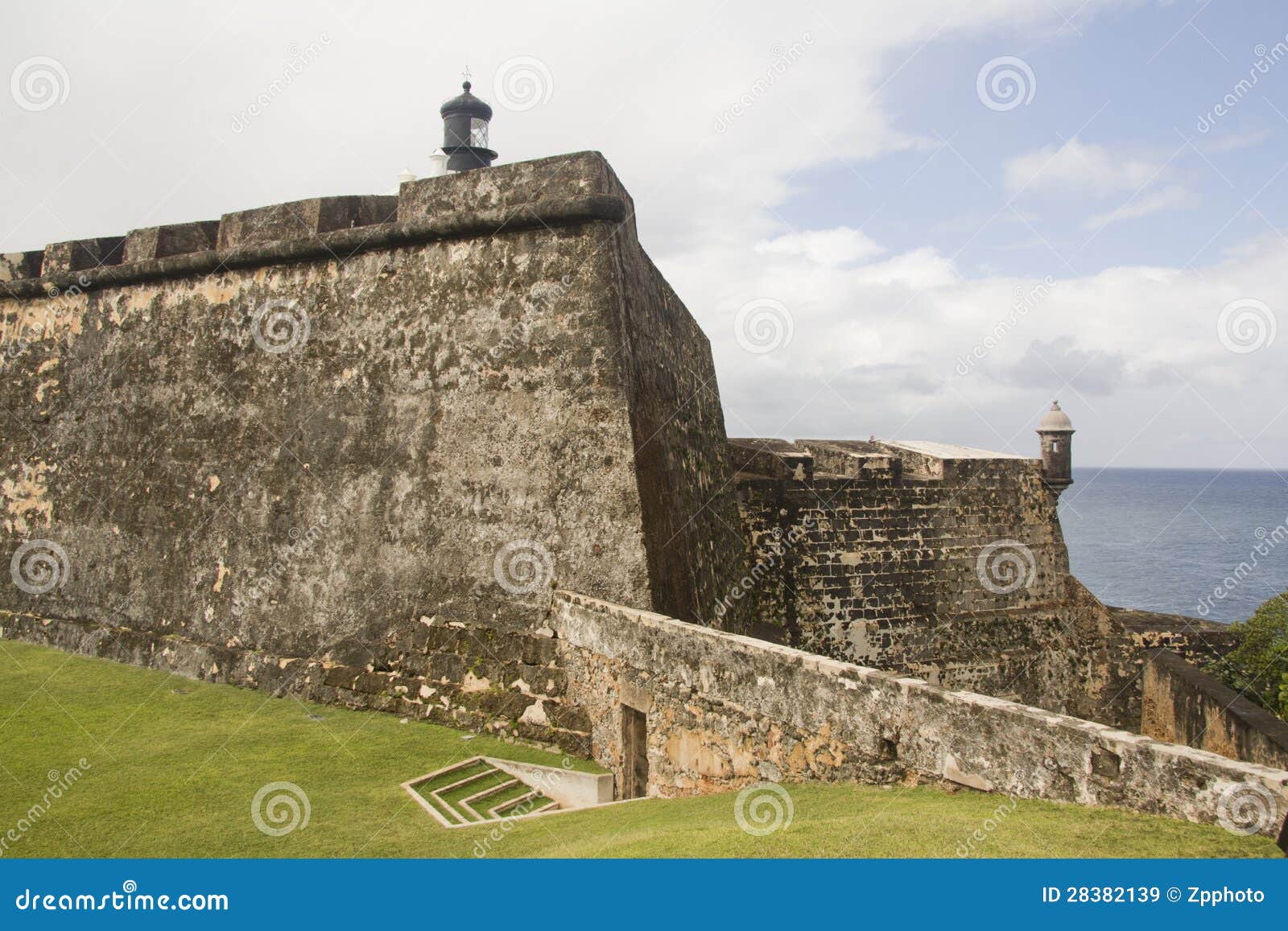 Fort El Morro - Puerto Rico Stock Image - Image of historic ...