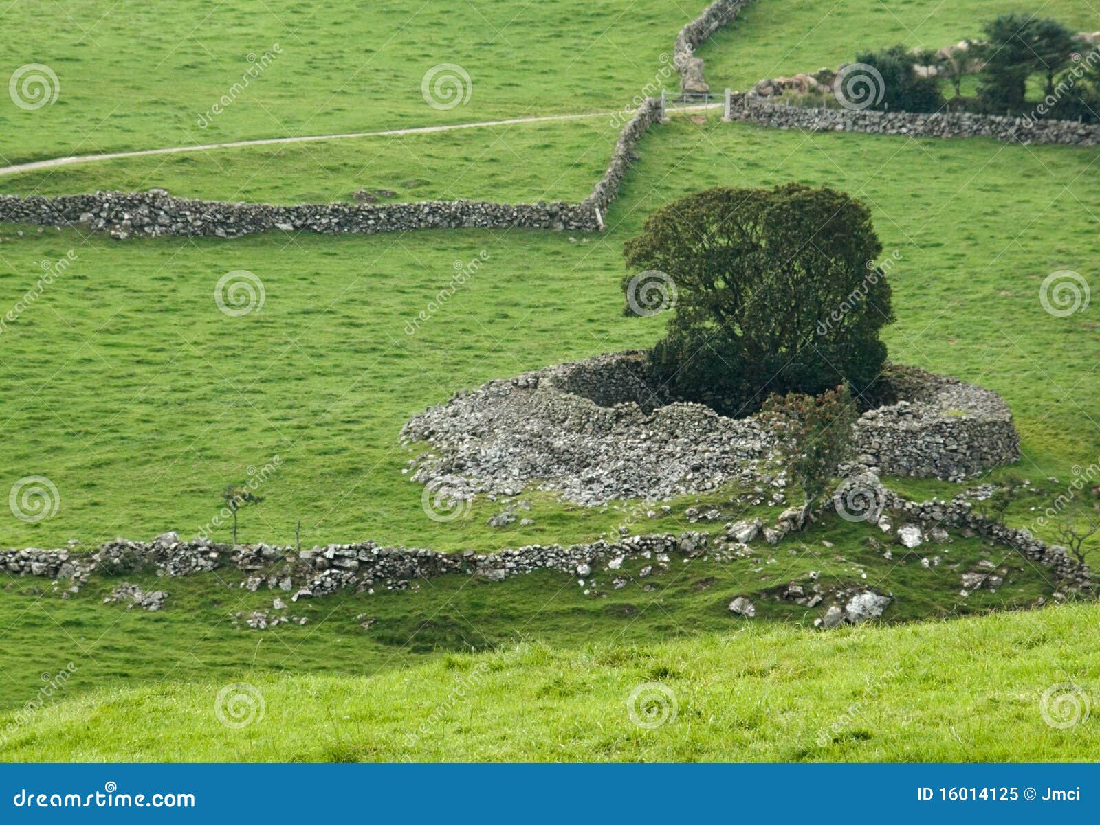 Fort en pierre image stock. Image du zones, arbre, antique - 16014125