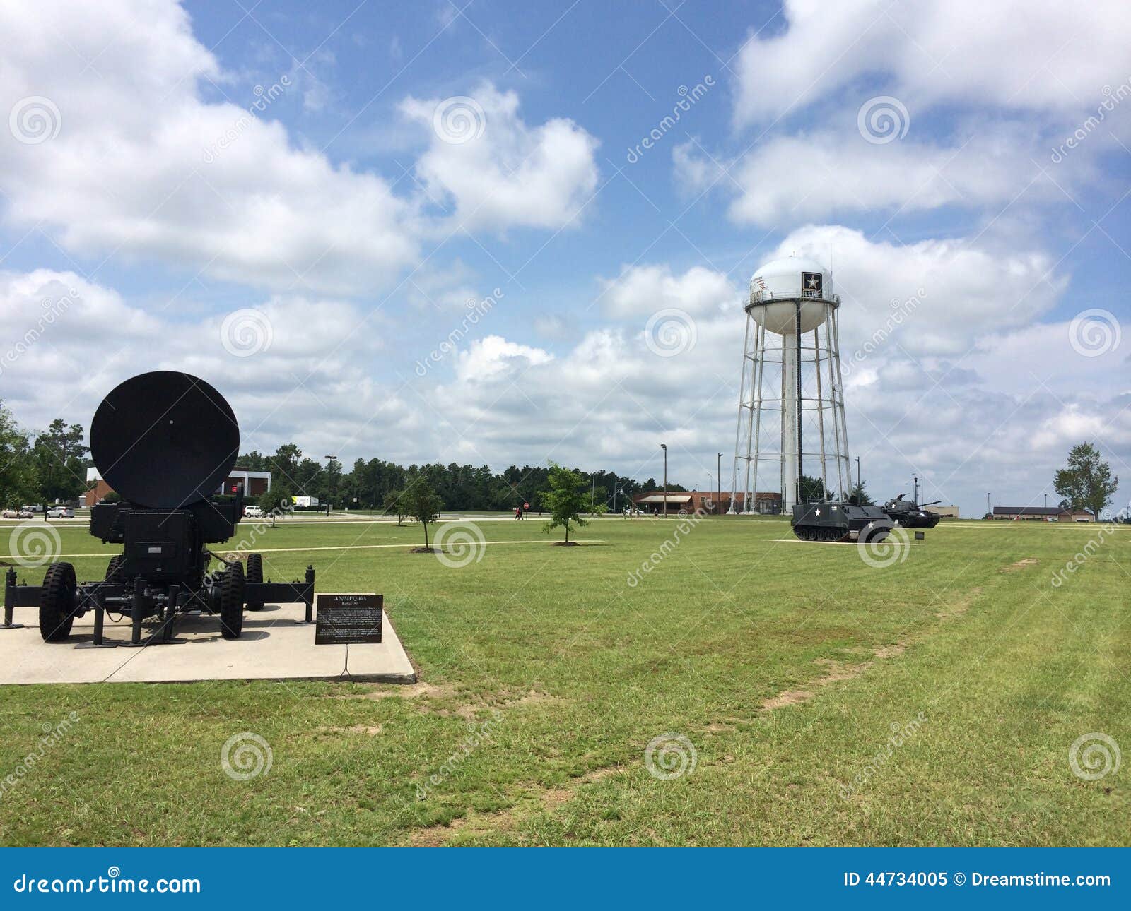 Fort Gordon view stock image. Image of view, tower, combat - 44734005