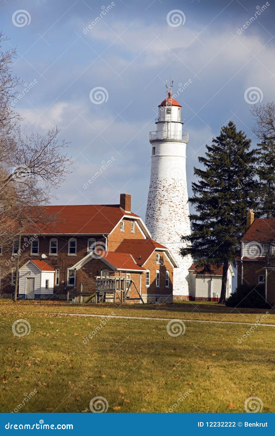 Fort Gratiot Lighthouse stock photo. Image of fort, lake - 12232222
