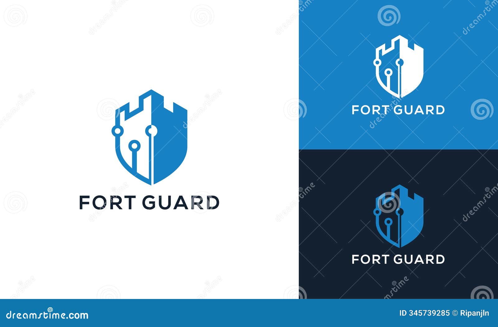 Technology Fort Logo, Suitable For Any Modern Business Related ...