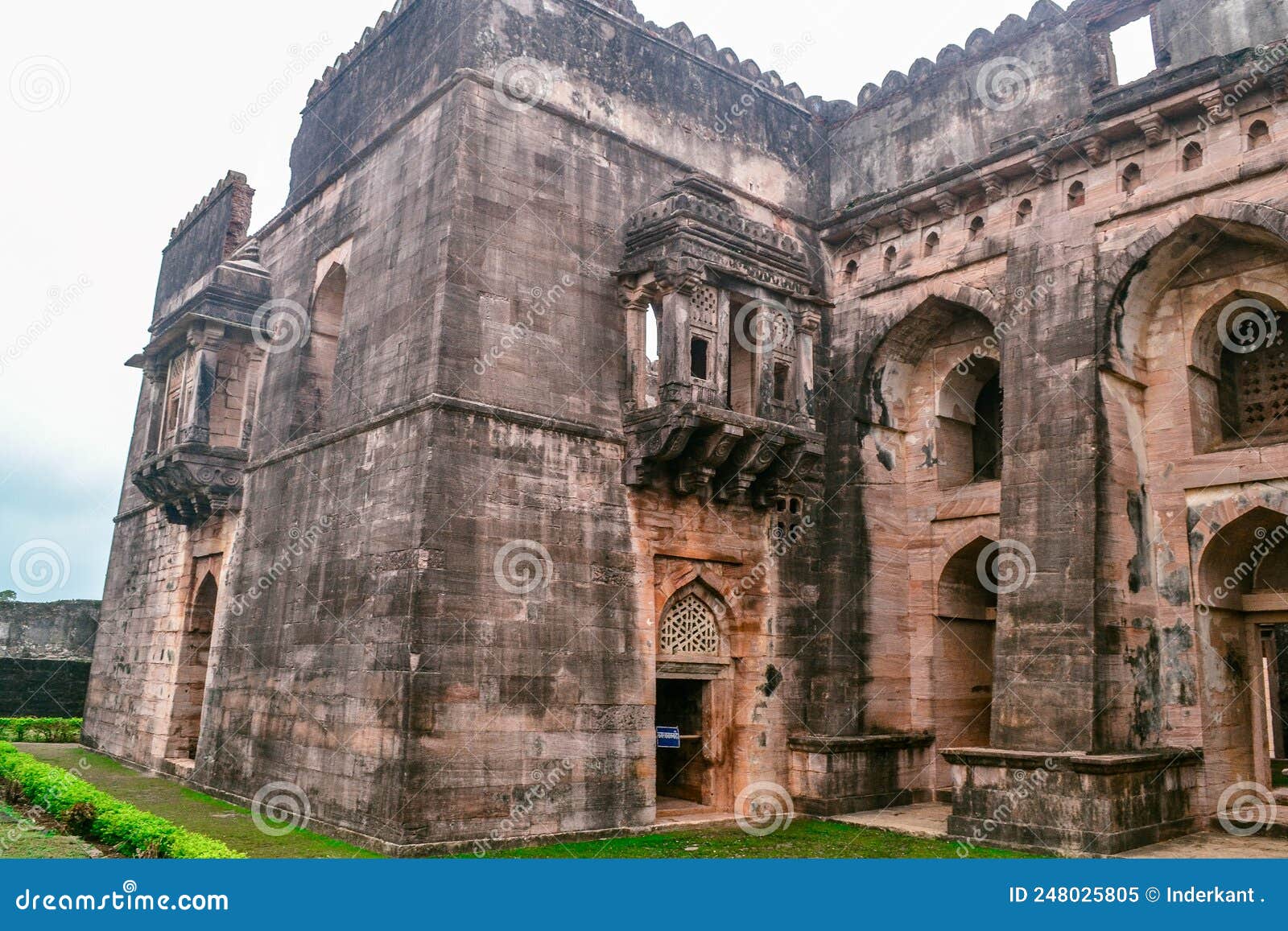 Fort stock image. Image of mandu, station, pardesh, indore - 248025805