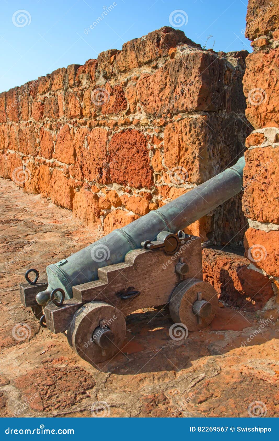 Fort in Maputo, Mozambique stock image. Image of antique - 82269567