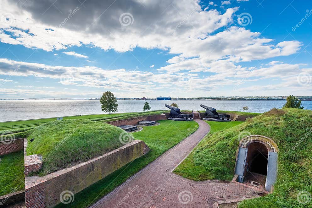Fort McHenry, in Baltimore, Maryland Editorial Stock Photo - Image of ...